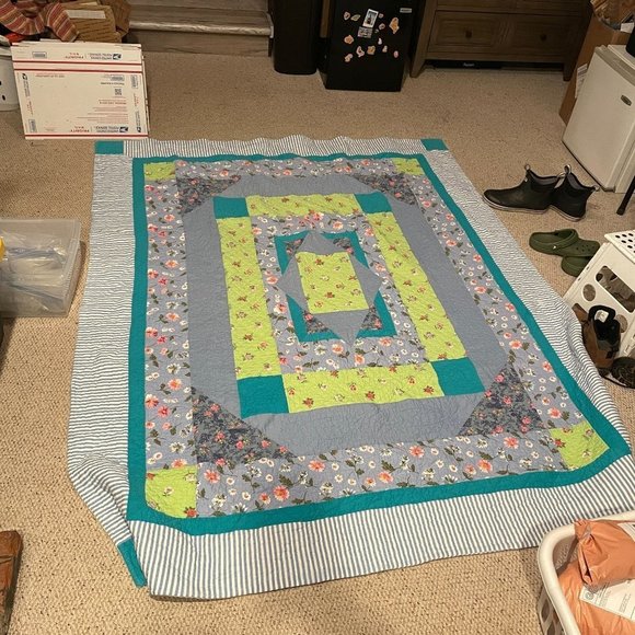 Garnet Hill | Bedding | Vintage 9s 2000s Y2k Floral Quilt Garnet Hill ...